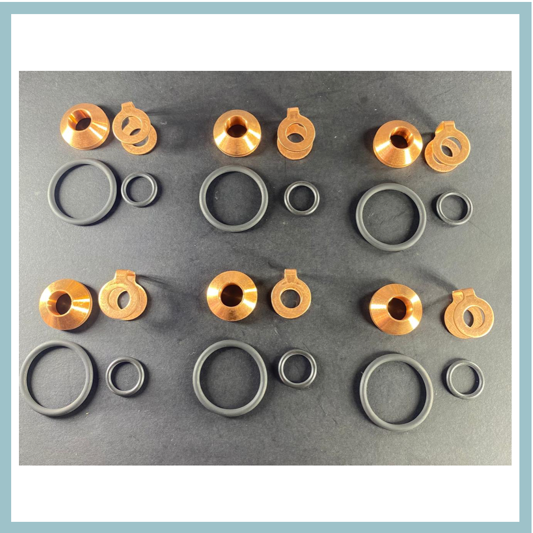 Injector Washer Kit - SAT1215615/6 - Denso Commercial CR Washers – SA Turbo